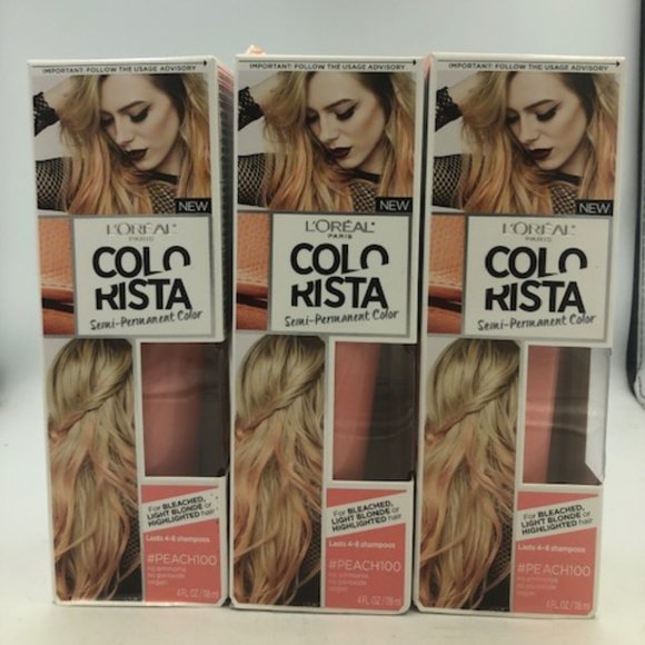 Loreal Colorista | Pants & Jumpsuits | Lot Of 3 Peach 0 Loreal ...